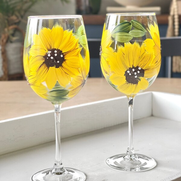 Rustic Wine Glasses - Etsy