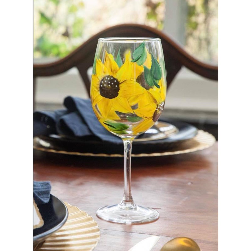 Spring Wine Glasses - Etsy