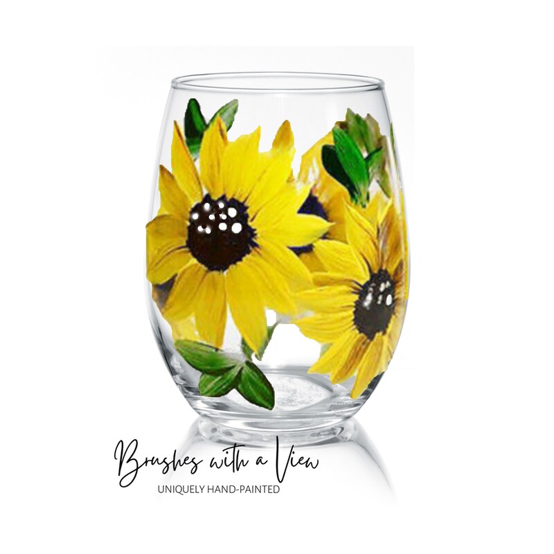 Spring Wine Glasses - Etsy