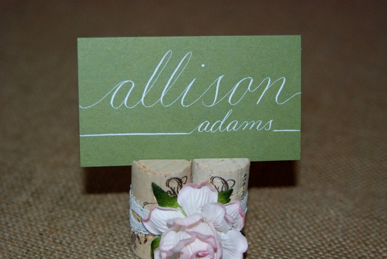 Custom Wedding & Event Name Card / Placecard / Calling Card - Etsy