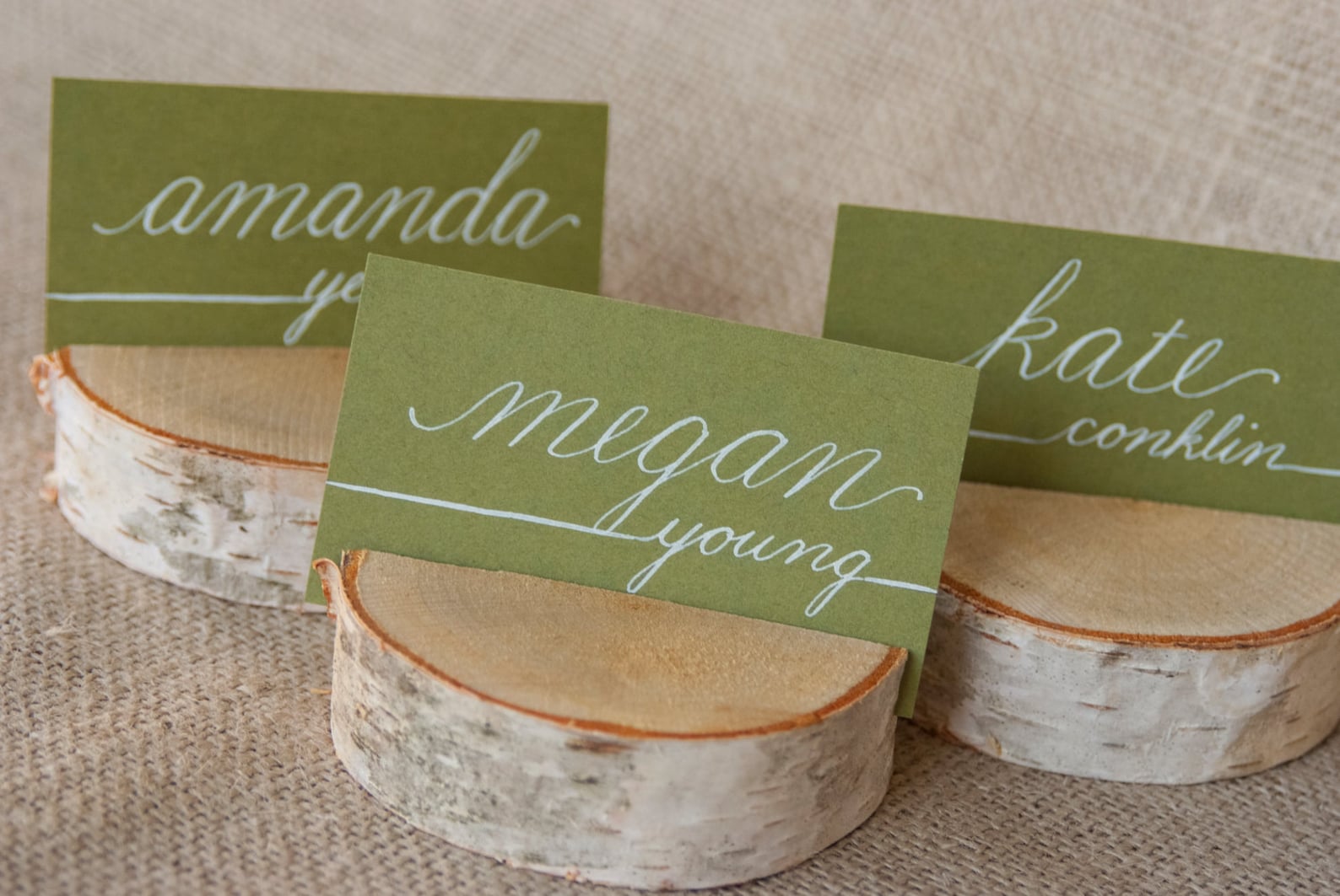 Custom Wedding & Event Name Card / Placecard / Calling Card | Etsy