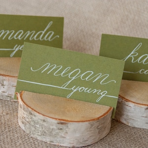 Custom Wedding & Event Name Card / Placecard / Calling Card ...