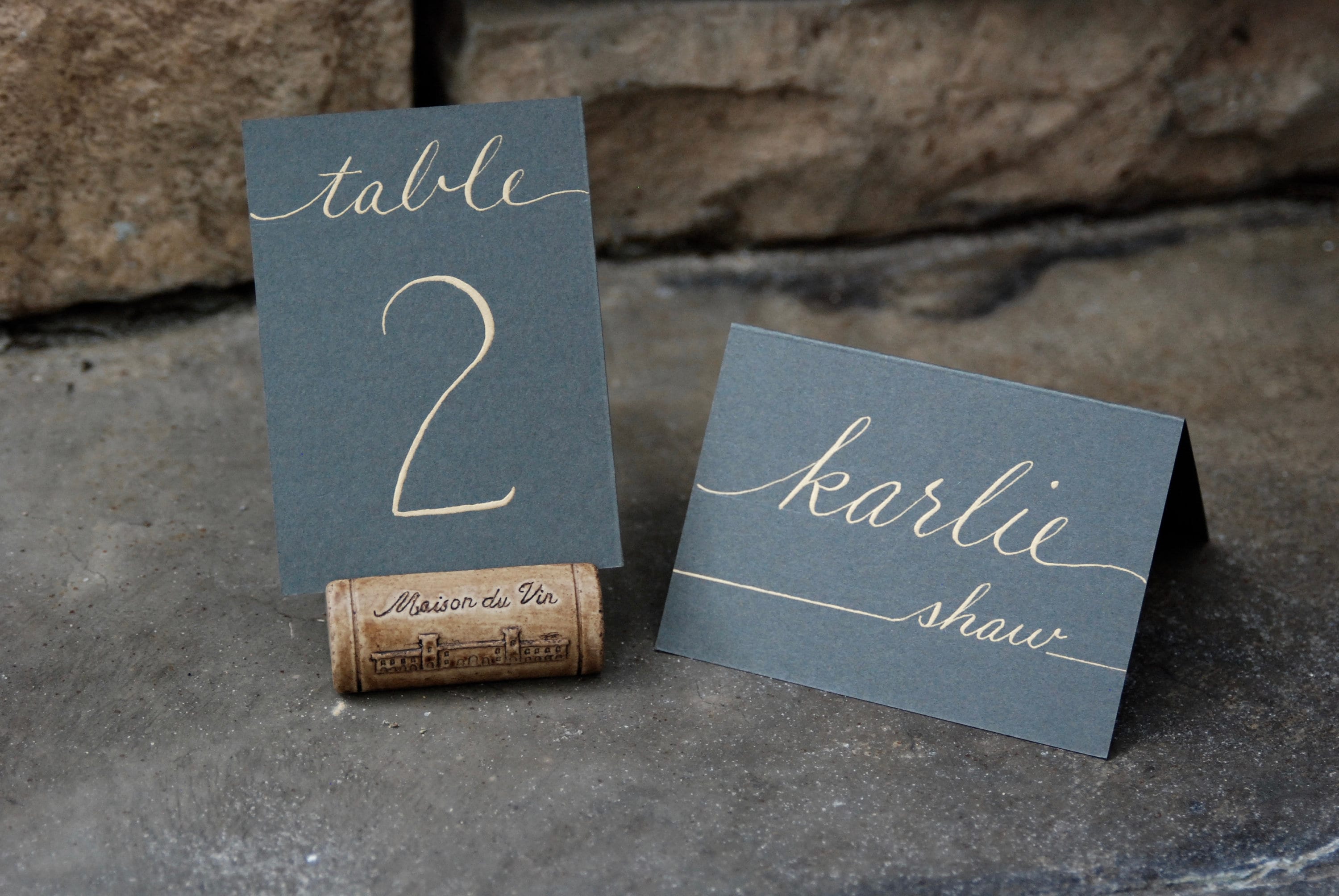 Custom Wedding & Event Name Card / Placecard / Calling Card | Etsy