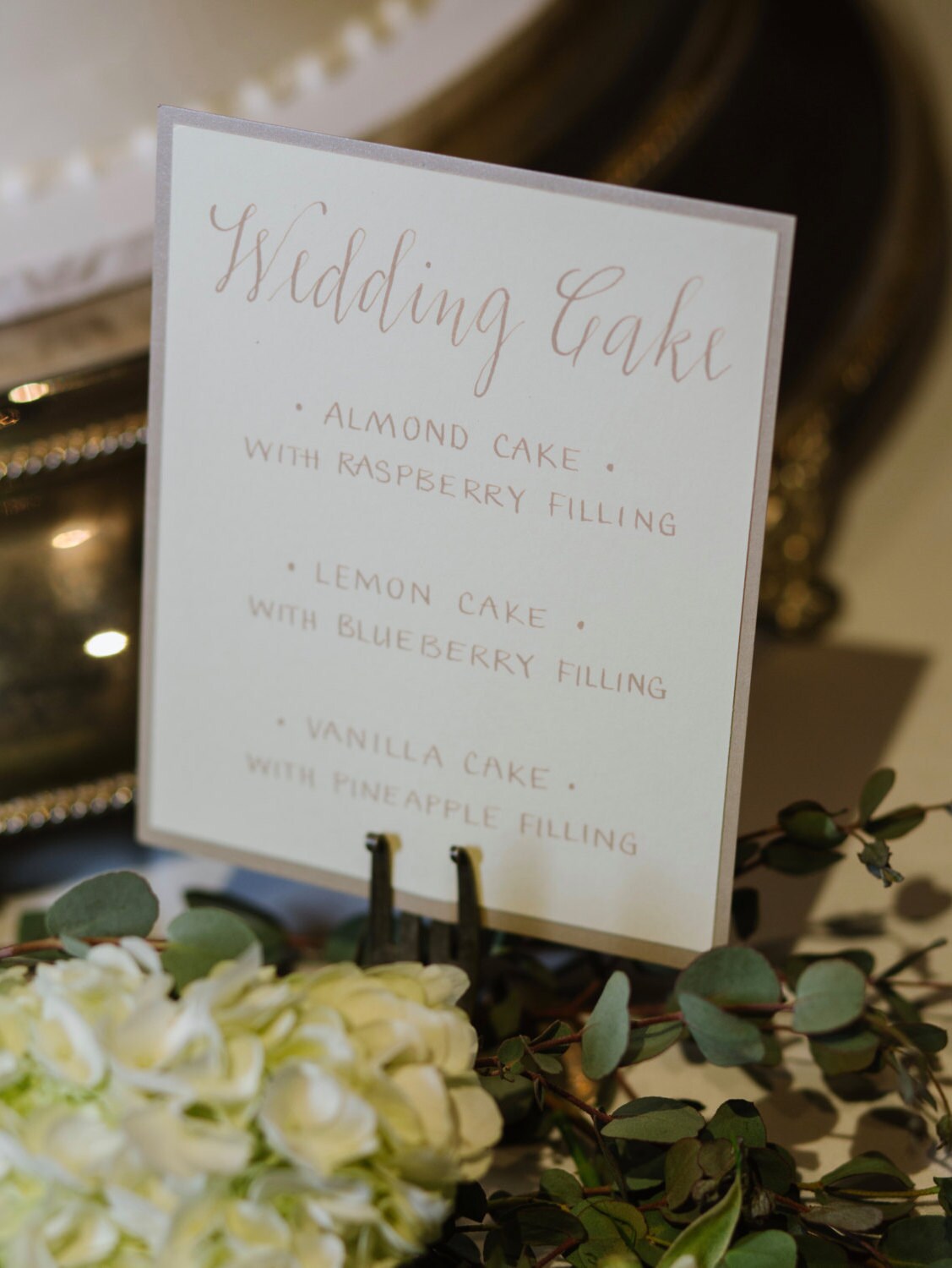 Custom Hand Calligraphy Wedding Signs Card Stock Colors of - Etsy