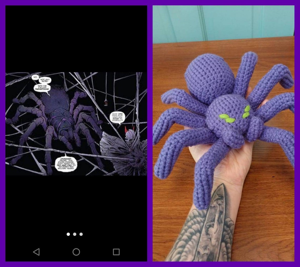 Crochet Spider PDF Pattern | Etsy