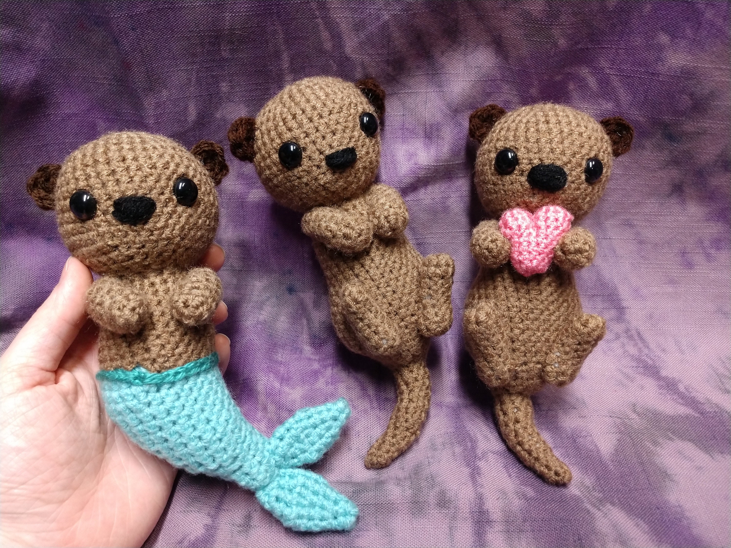 Otter Crochet Pattern Bundle | Etsy