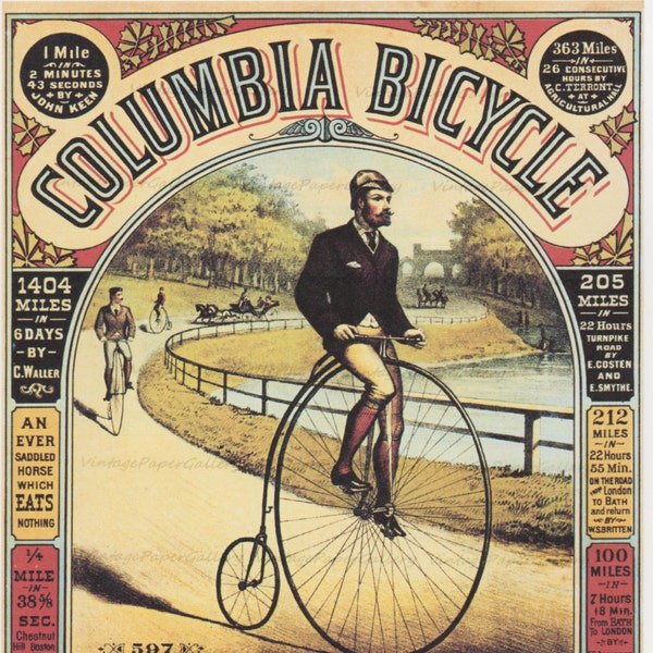 Columbia Bicycle - Etsy