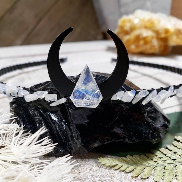 Moonstone Crown - Etsy