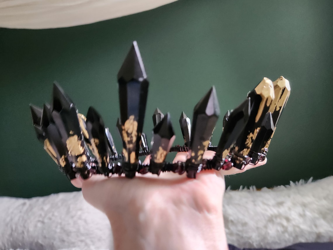 Hades Crown - Mythology Crown - Greek Mythology Hades God Cosplay ...