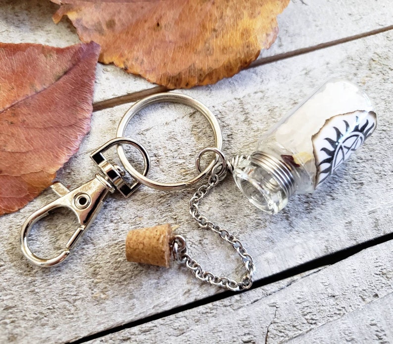 Supernatural Keychain Anti Possession Sigil Supernatural - Etsy