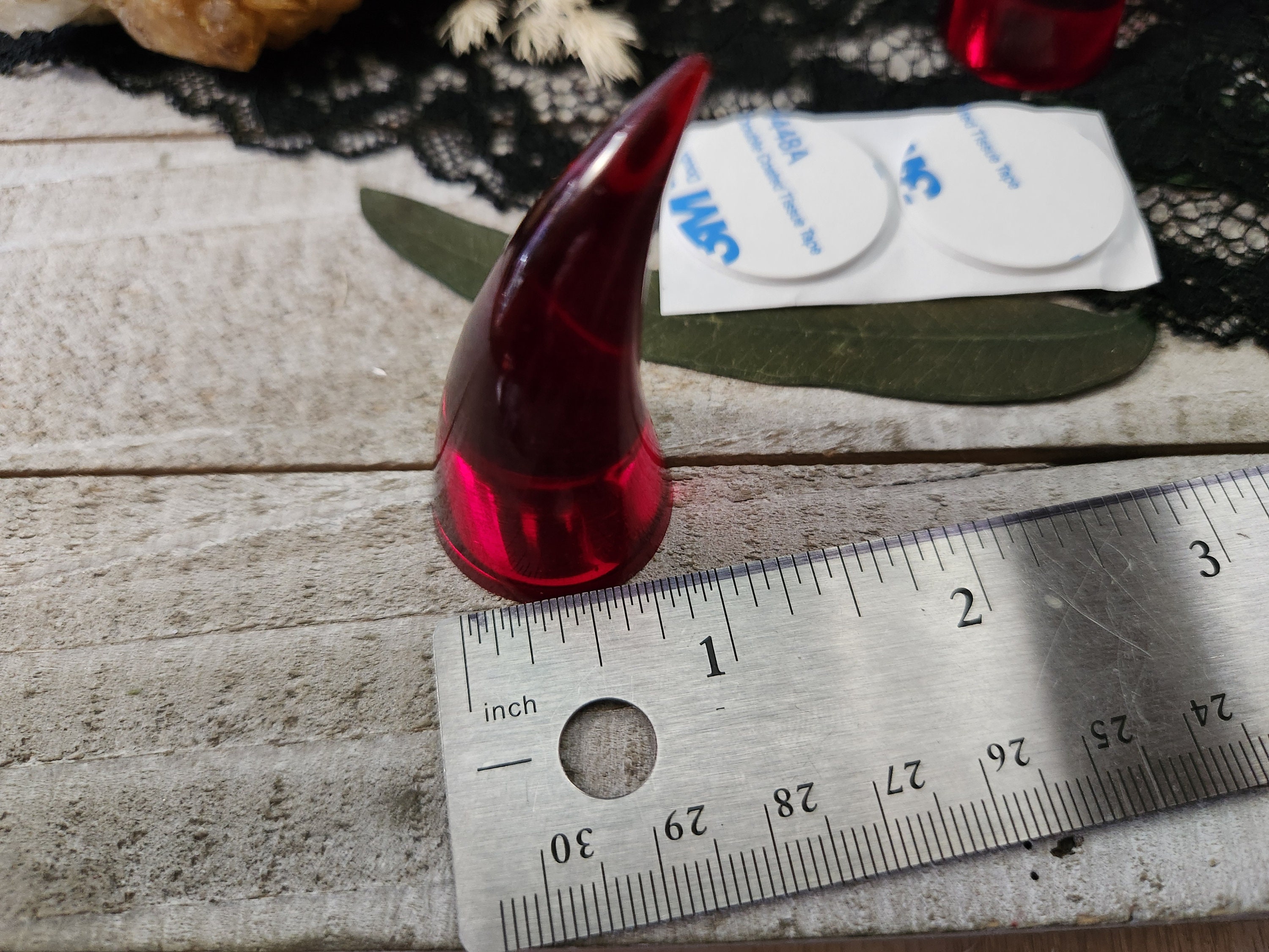 Devil Horns - Helmet Horns - Bike Helmet Decor - Demon Resin Horns ...