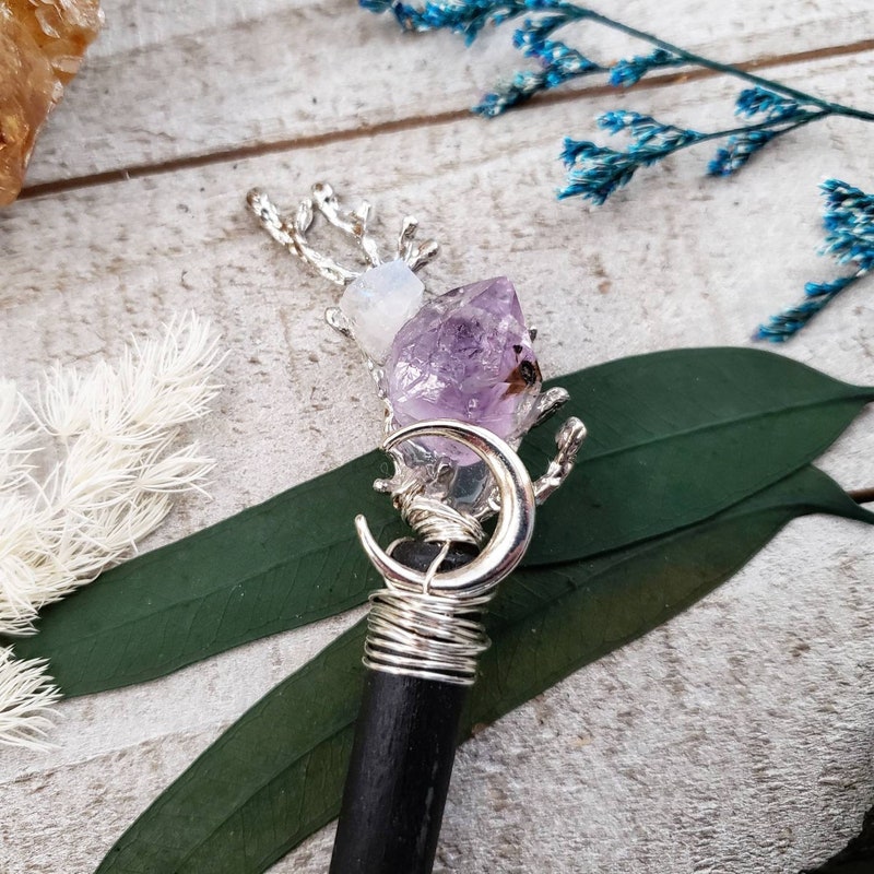 Moon Hair Stick - Etsy
