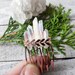 Rose Gold Hair Comb Quartz Hair Comb Boho Hair Accessory Boho Bridal ...
