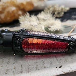 Vampire Blood Elixir Goth Vial Necklace Cosplay Jewelry Vampire Vial ...