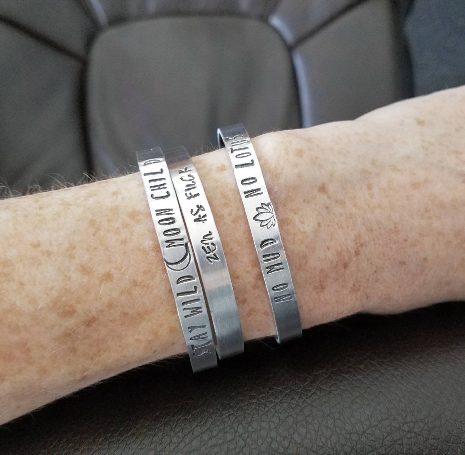 Spirit animal cuff bracelet my spirit animal has rabies | Etsy