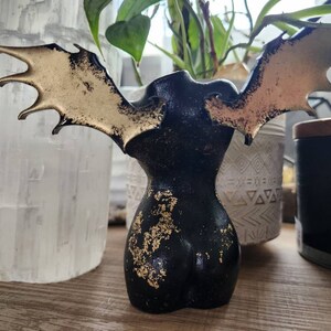 Goth Mini Goddess Bust - Demon Statue - Demon Goddess Mini Bust - Goth ...