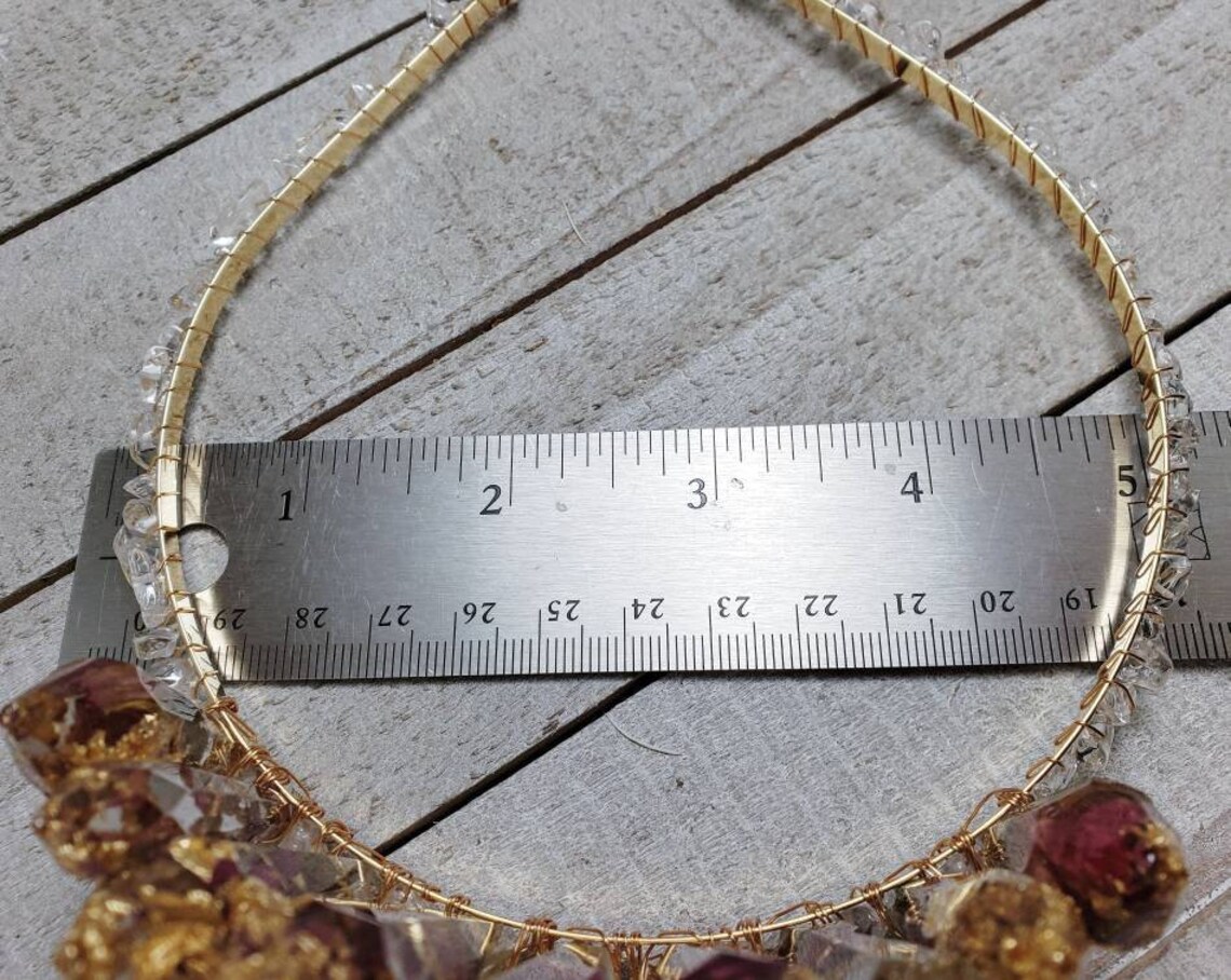 Aphrodite Headpiece Rose and Gold Crown Valentine Gift - Etsy