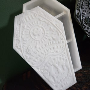 Goth Stash Box - Ouija Trinket Box - Coffin Decor - Goth Home Decor ...