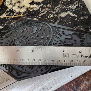 Goth Stash Box - Ouija Trinket Box - Coffin Decor - Goth Home Decor ...