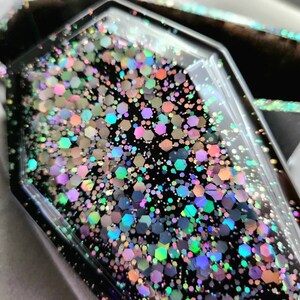 Goth Stash Box - Coffin Trinket Box - Spooky Shelf Decor - Coffin Dish ...