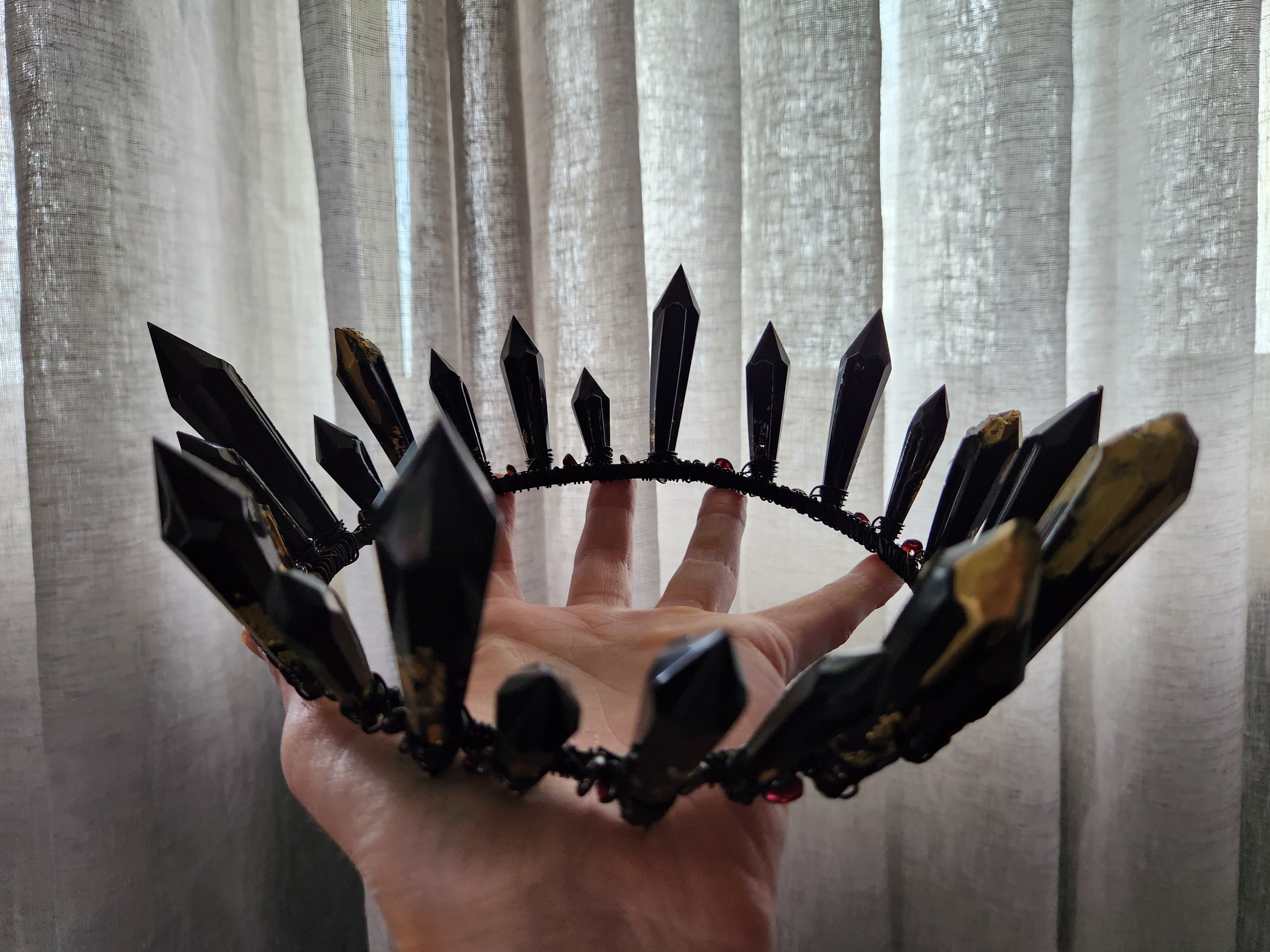 Hades Crown - Mythology Crown - Greek Mythology Hades God Cosplay ...