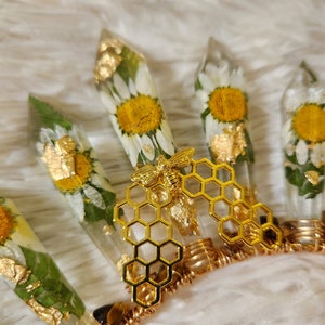 Queen Bee Head Piece - Daisy Flower Crown - Floral Headpiece - Festival ...