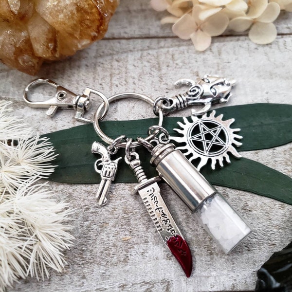 Supernatural Keychain - Etsy