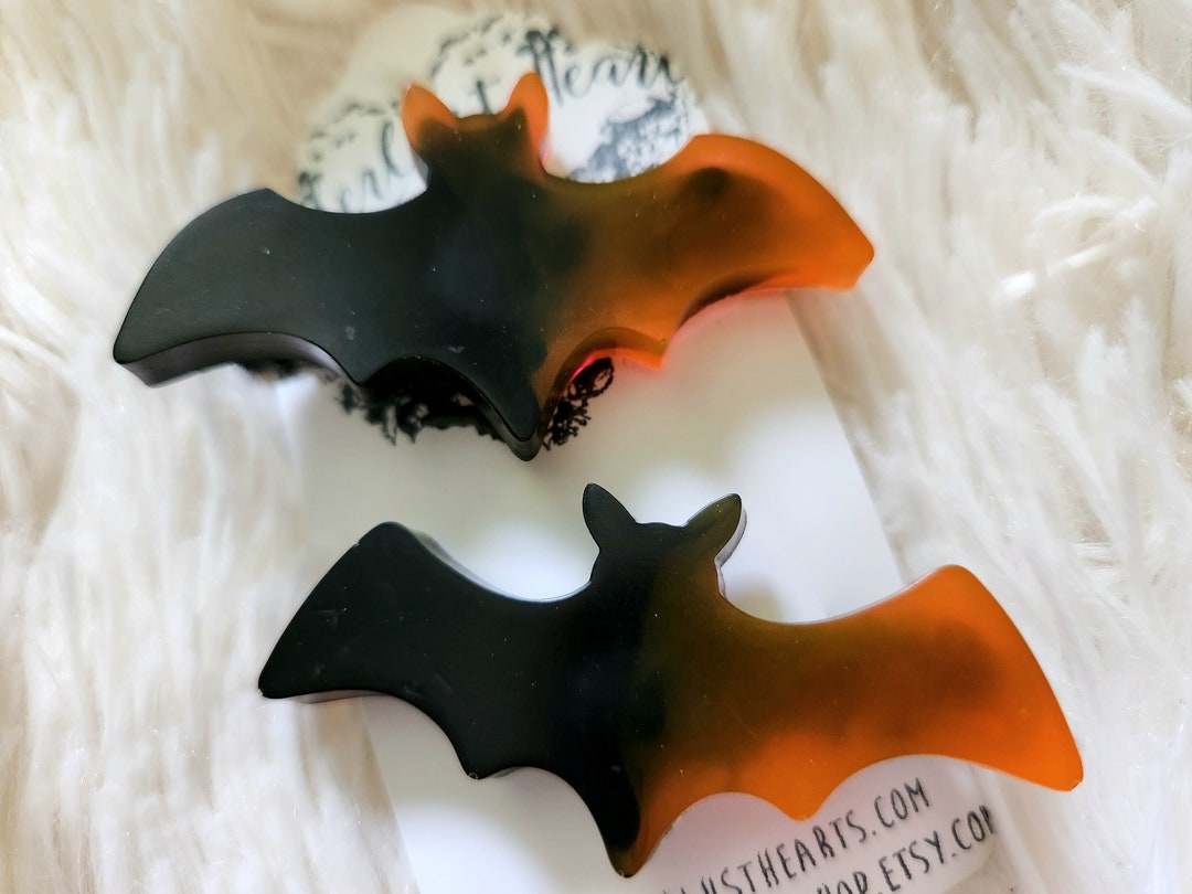 Bat Hair Clips - Spooky Hair Clips - 2pc Set Hair Clips - Bat Lover ...