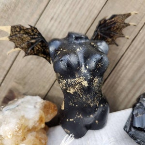 Goth Mini Goddess Bust - Demon Statue - Demon Goddess Mini Bust - Goth ...