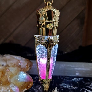 Immortality Elixir Goth Vial Necklace Cosplay Jewelry Vampire Vial Vial ...