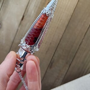 Vampire Blood Elixir - Goth Vial Necklace - Cosplay Jewelry - Vampire Vial - Vial Necklace ...