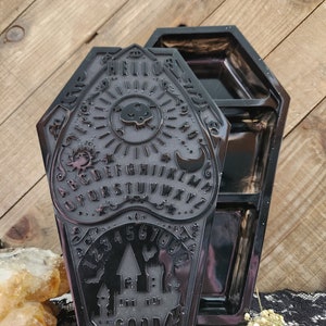 Goth Stash Box - Ouija Trinket Box - Coffin Decor - Goth Home Decor ...