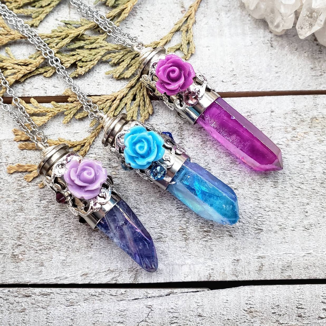 Crystal Bullet Necklace - Bullet Casing Jewelry - Bullet Casing Jewelry ...