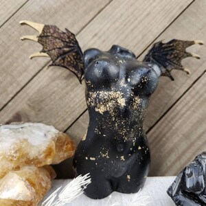 Goth Mini Goddess Bust - Demon Statue - Demon Goddess Mini Bust - Goth ...