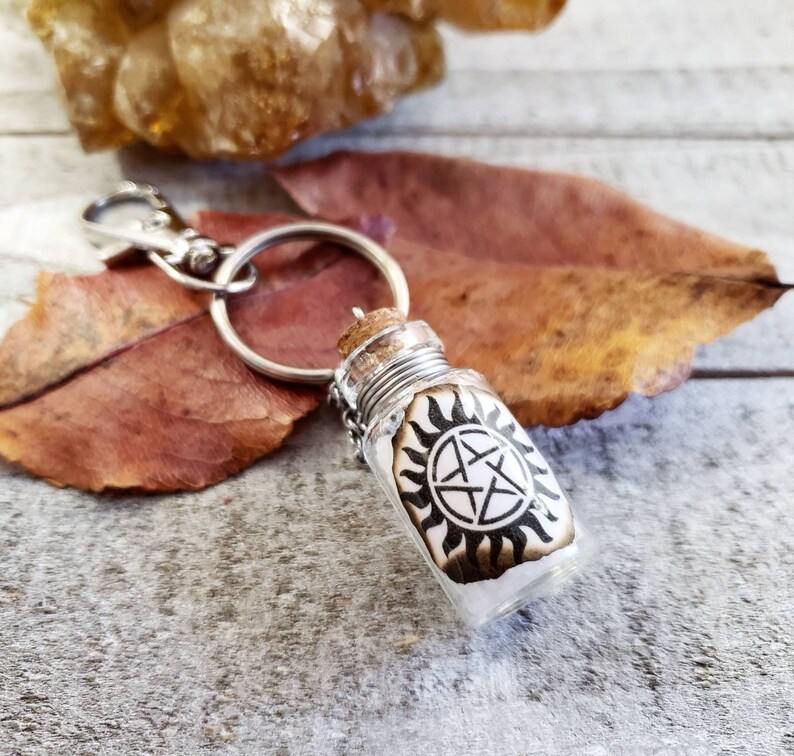 Supernatural Keychain Anti Possession Sigil Supernatural - Etsy