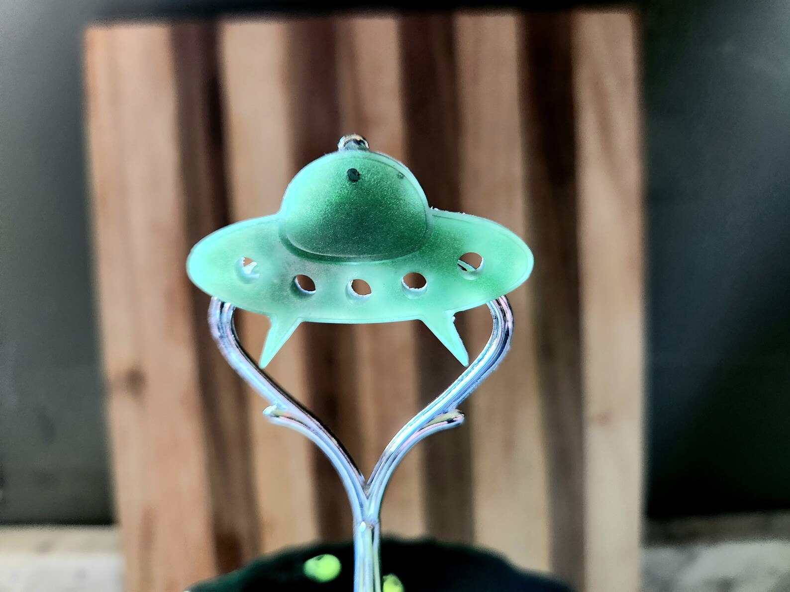 Alien Cupcake Stand - Alien Party Tray - 3 Tier Cupcake Tray - Goth ...