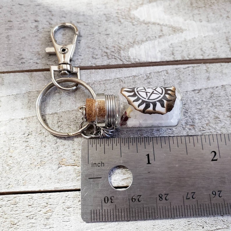 Supernatural Keychain Anti Possession Sigil Supernatural - Etsy