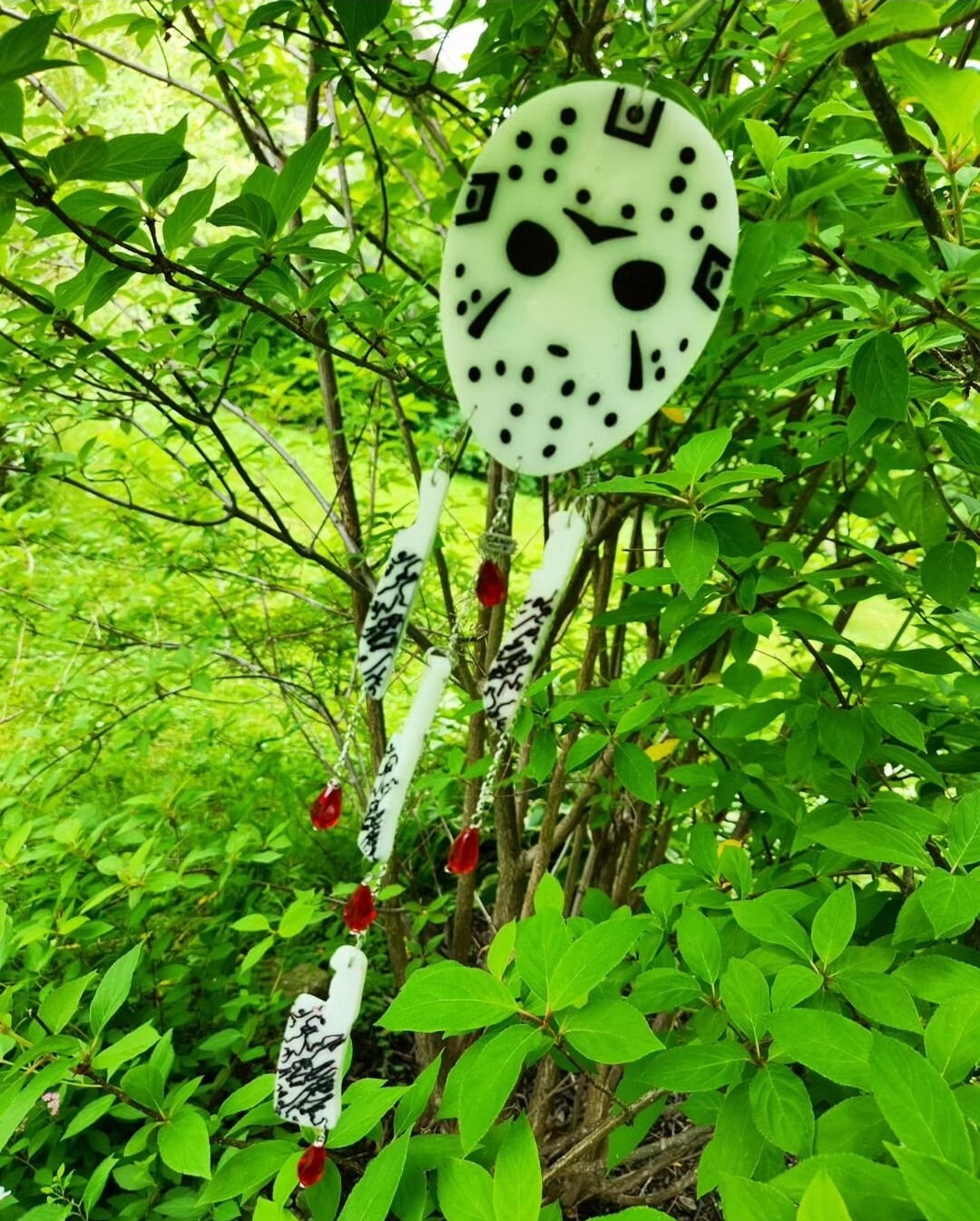 Horror Garden Hanger Scary Garden Decor Resin Suncatcher - Etsy