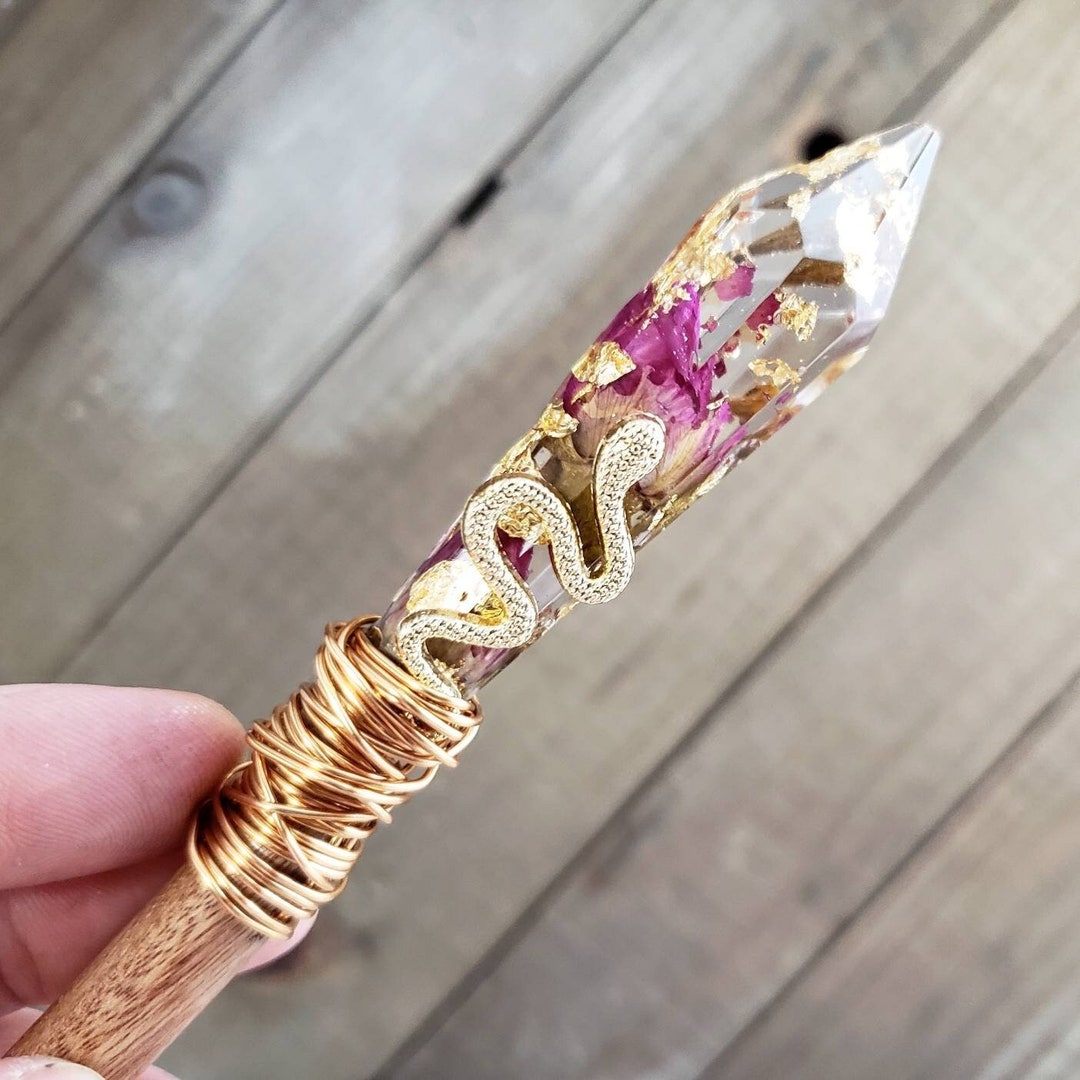 Crystal Hair Stick - Romantic Hair Accessories - Rose Hair Stick ...