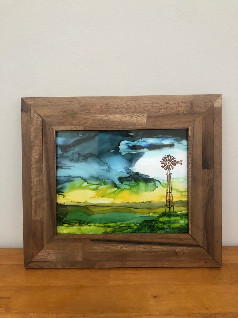 Texas Art Print Alcohol Ink Art Texas Gift Art Print - Etsy