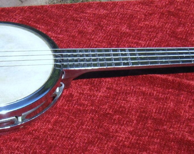 Vintage DIXIE Banjo Ukulele banjolele All Metal With New Strings - Etsy