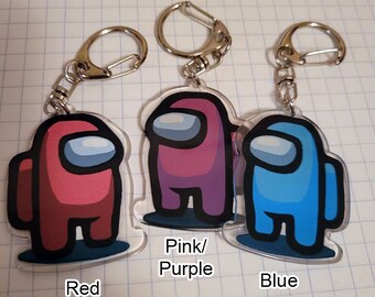 Among Us Keychain - Etsy