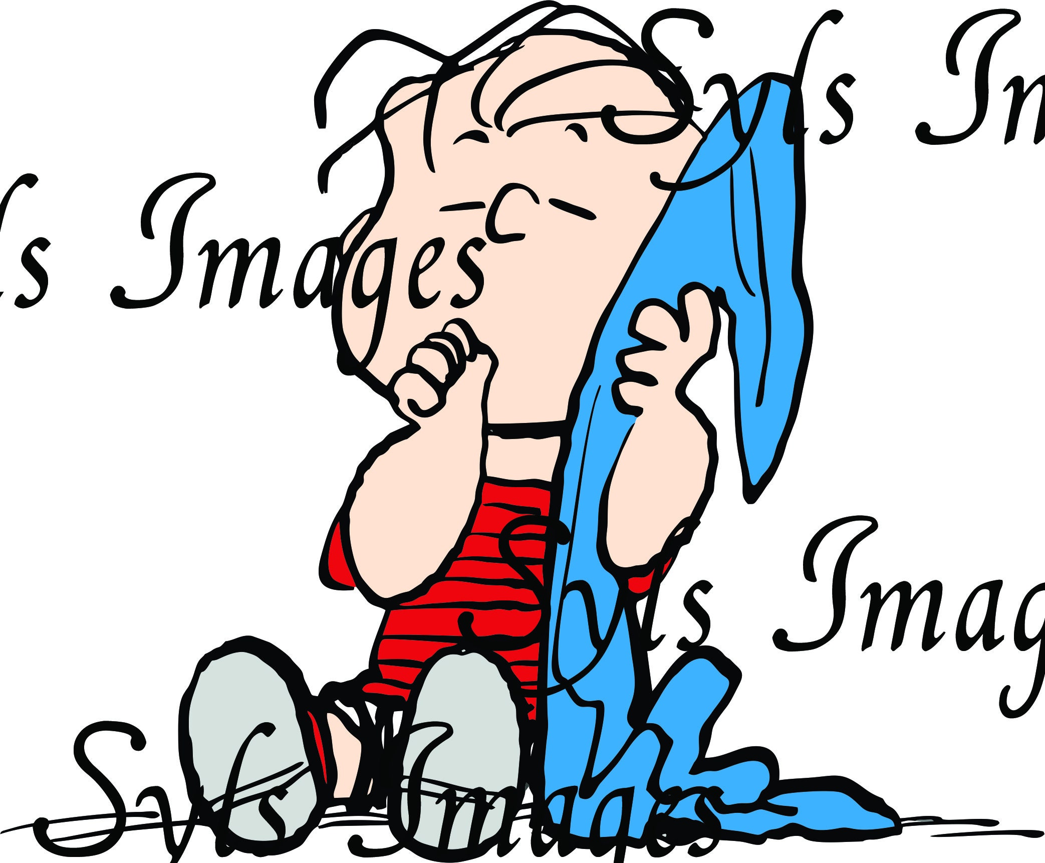 Peanuts Linus Blanket Clipart