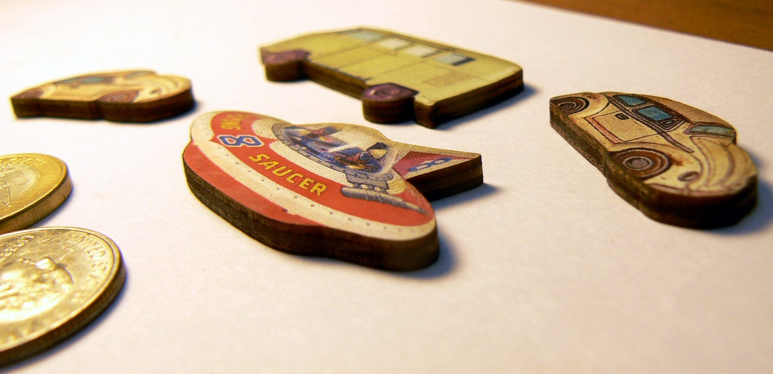 Vintage Toy Miniatures Wood Die Cut Outs - Etsy