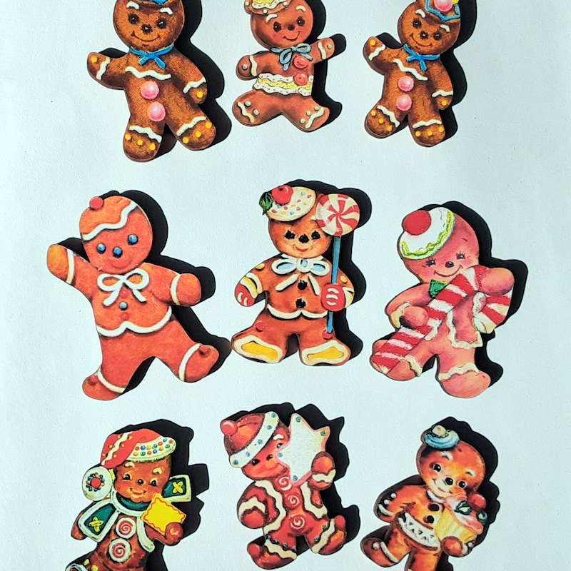 Gingerbread Man Vintage - Etsy