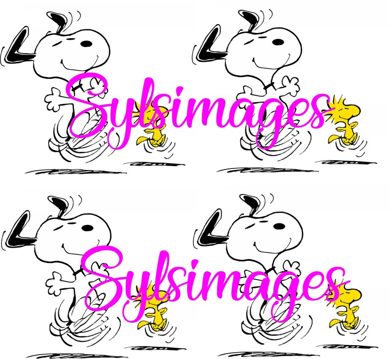 Happy dancing Snoopy and Woodstock svg file digital download | Etsy