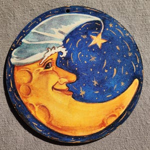 Moonface With Sleeping Cap - Etsy