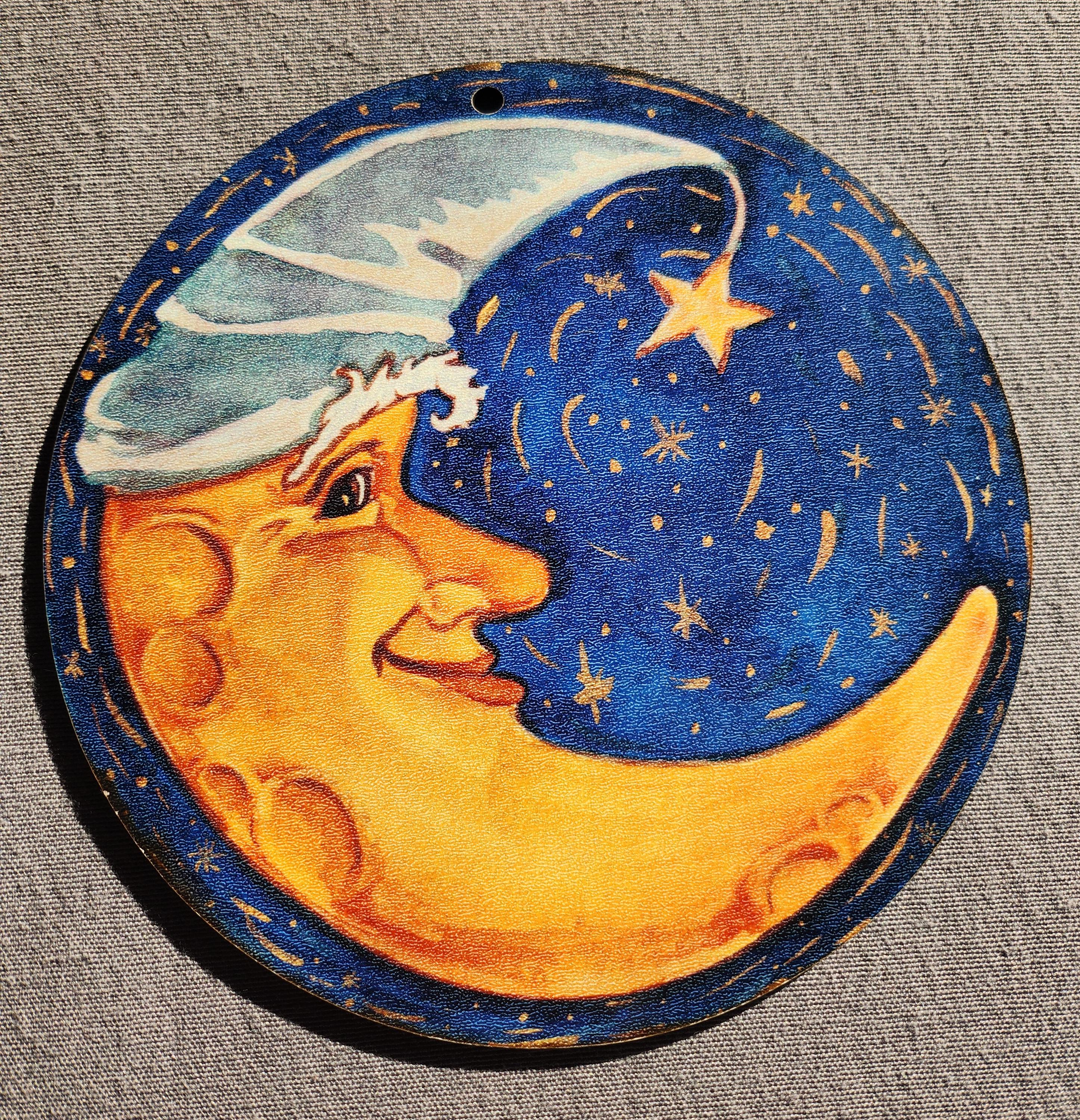 Moonface With Sleeping Cap - Etsy