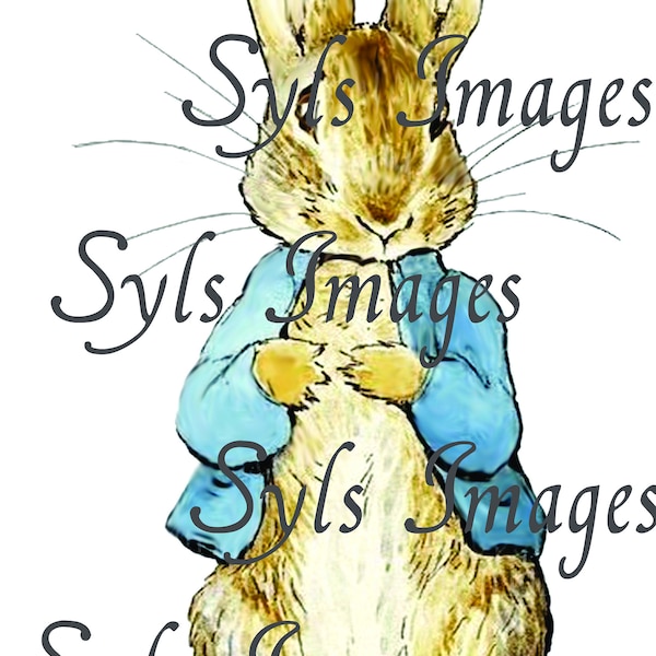 Peter Rabbit Cutout - Etsy