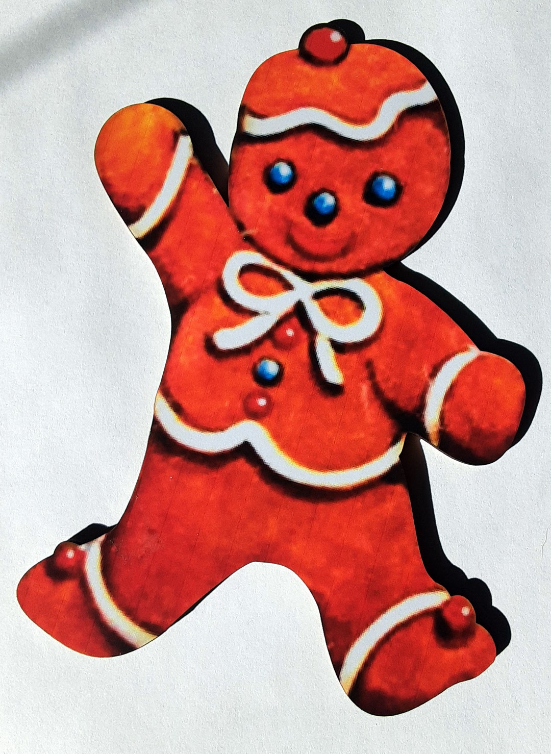 Large Vintage Styled Ginger Bread Man - 7" - Etsy